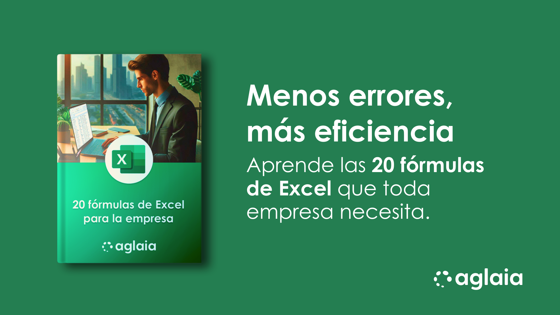 Plantilla GRATUITA con 20 Fórmulas de Excel para tu empresa